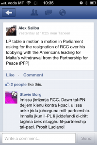 “gOnzIpN is against peace because he pulled us out of PfP” – mhux ta’ b ...