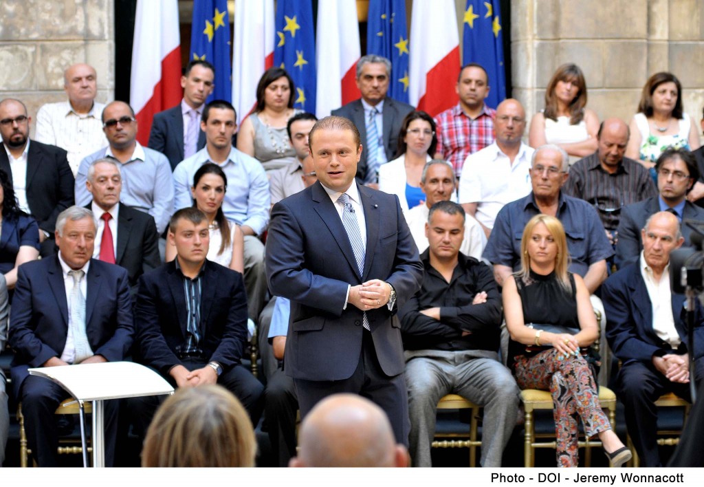 Here’s Leisure Clothing’s Adrian Grech Cumbo at the prime minister’s ...