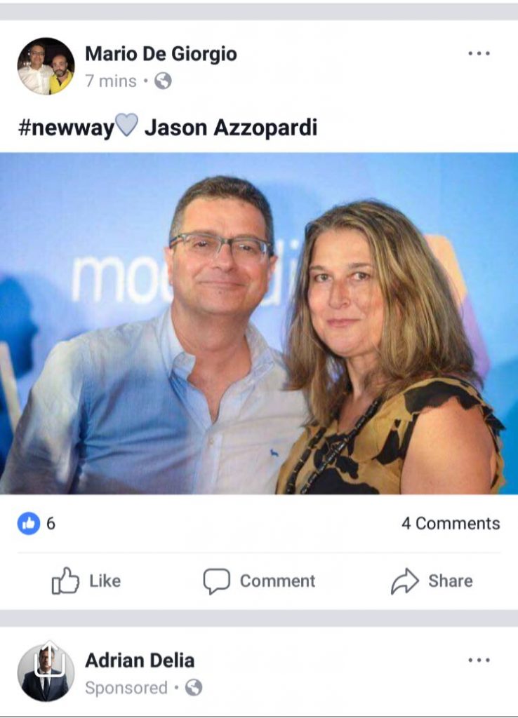 Adrian Delia’s canvasser taunts Jason Azzopardi, using his estranged ...